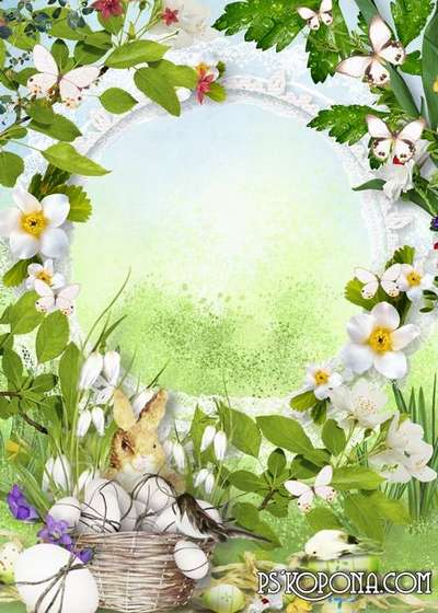 Spring Frame for Photoshop - Perfection (free frame psd + free frame png)