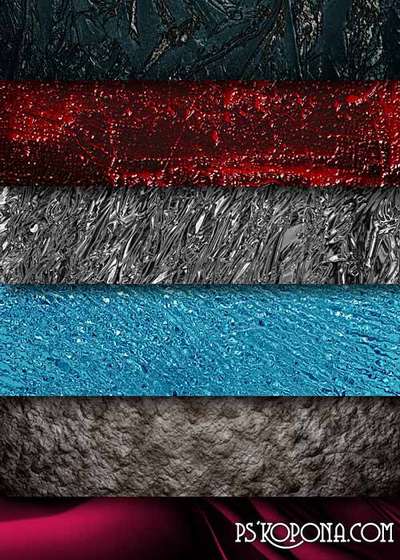 Varicoloured textures set - 2 ( free Varicoloured textures, free download )