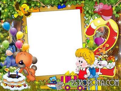 Frames PSD - favorite cartoon characters free download