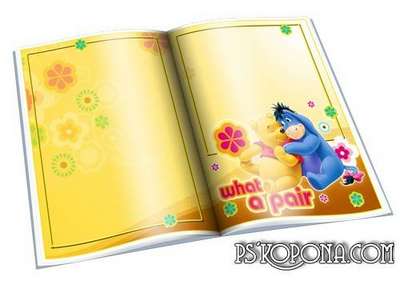 Frames for Photo - Open Book - Disney free download