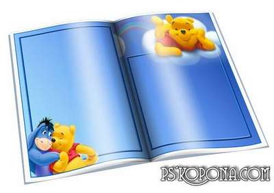 Frames for Photo - Open Book - Disney free download