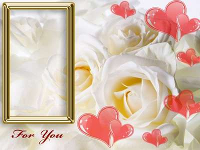 Frame for Photoshop - With Love