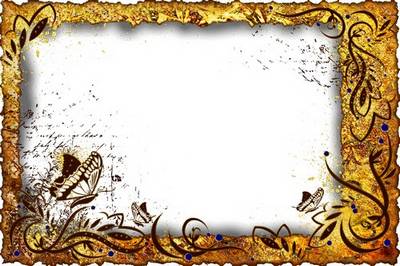 Photo frame - The Gold. Transparent PNG Frame, PSD Layered Photo frame ...