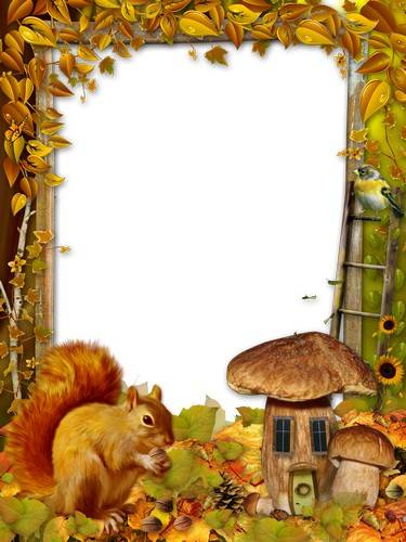 Collection of children's frames autumn - Autumn, fall, please visit