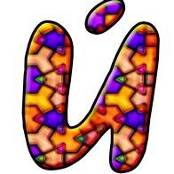 Colorful Russian alphabet