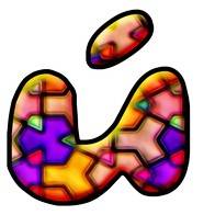 Colorful Russian alphabet