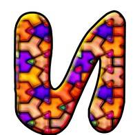 Colorful Russian alphabet