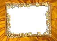Gold Frames png format for Photoshop