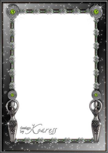 Set of photo frames for men - Metal