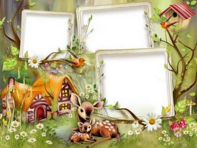 Collection of children's frames autumn - Autumn, fall, please visit