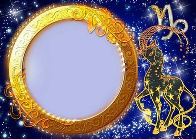 The collection of frameworks for a photo - Charming zodiac signs