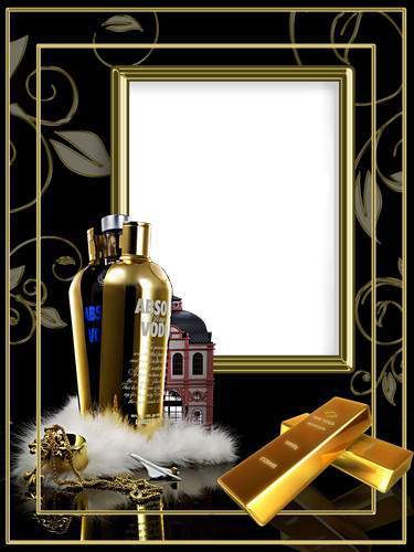 Stylish frame for the male pictures