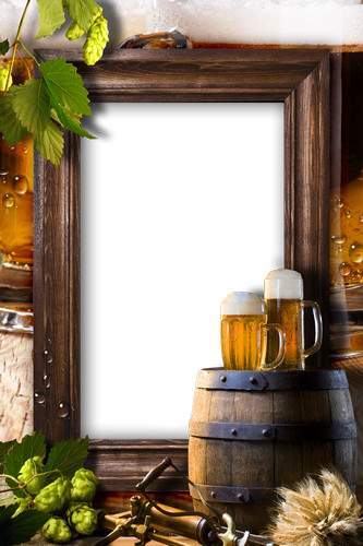 Stylish frame for the male pictures