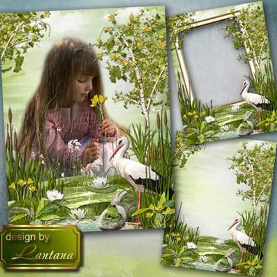 Children summer backgrounds