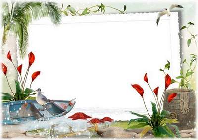 Summer photo frames - Unforgettable vacation