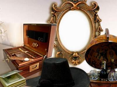 Stylish frame for the male pictures