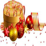 Clipart - Christmas toys