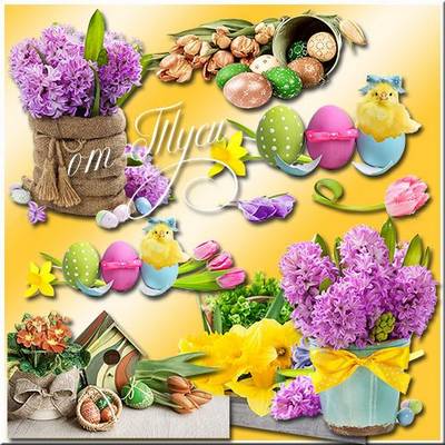 Clipart for Easter - Spring has come again