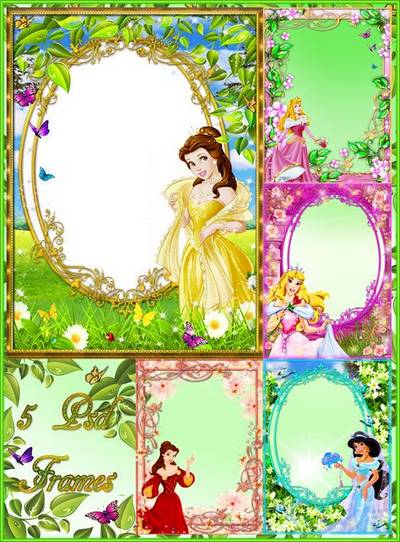 Collection of childrens photo frames - My favorite fairy tale