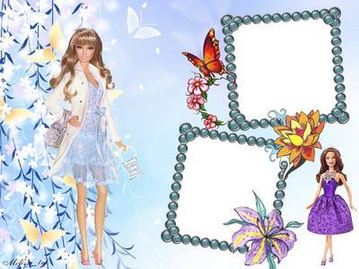 Children's Frames Barbie Dolls (part 3)