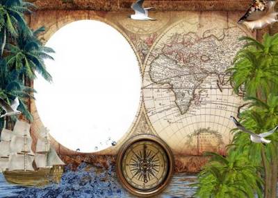 Travel photo frame free download