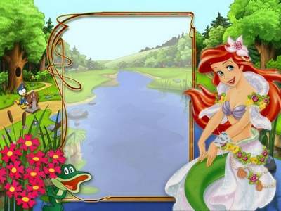 Children Photo frame Summer days with ladybug (free frame psd free ...