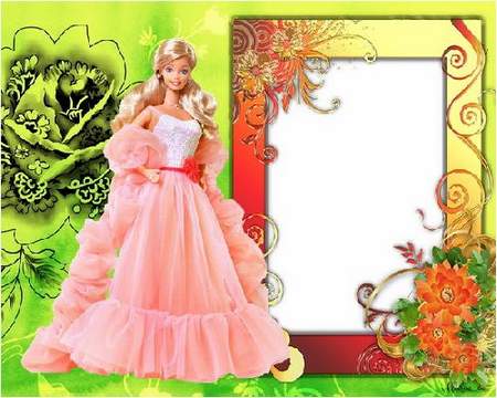 Photoframe "Barbie's World"