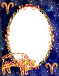 The collection of frameworks for a photo - Zodiac signs 01