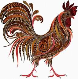 Clipart Cocky Rooster ( psd, 12 png, transparent, download )