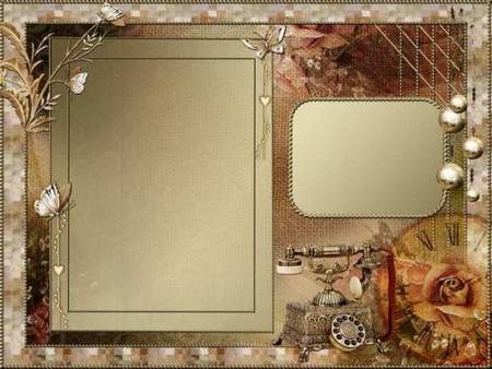 Retro car, photo frame PSD, PNG. Transparent PNG Frame, PSD Layered ...