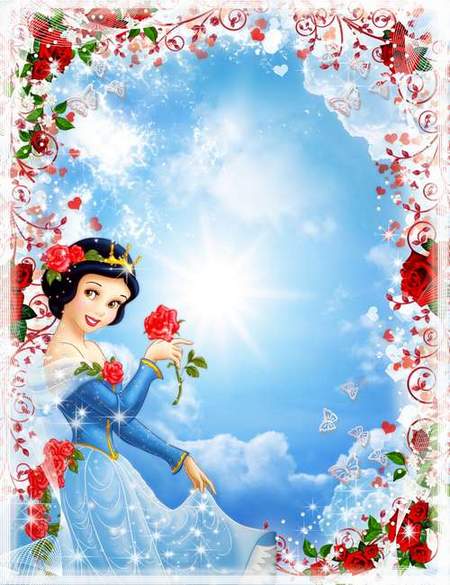 PSD frame - Princess