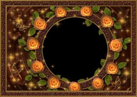 Photo frame - Chocolate dream (free frame psd free 3 frame png ...
