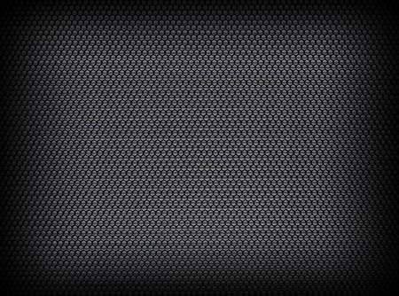 Collection of metal ribbed texture