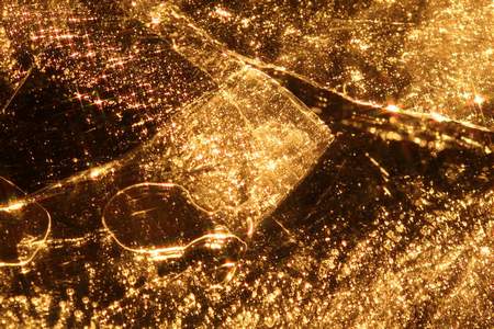 Golden glass textures