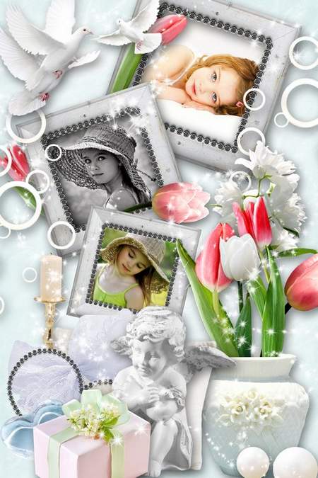 psd photo frames for Photoshop - Tenderness ( free 3 photo frame psd ...