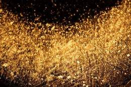 Golden glass textures