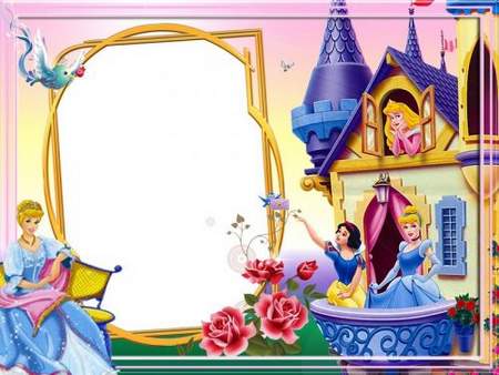 Frames for Girls - Visiting Fairy Tales