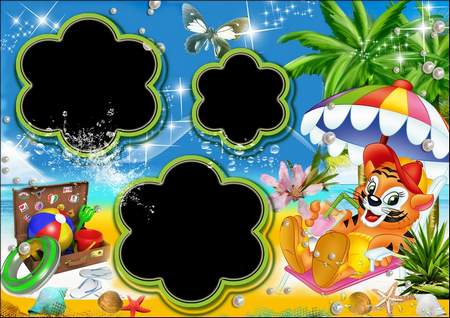 Baby Picture Frames - Beauty and cartoon characters ( free 2 photo ...