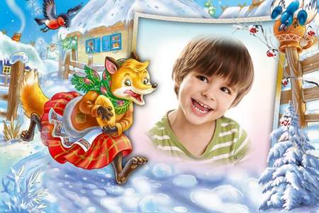 Children's photo frame download ( free photo frame psd, free download )