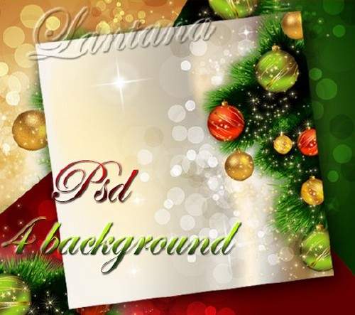 Christmas psd background