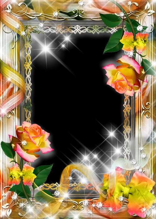Delicate frame on 8 March with roses - Happy Holidays spring ( free ...