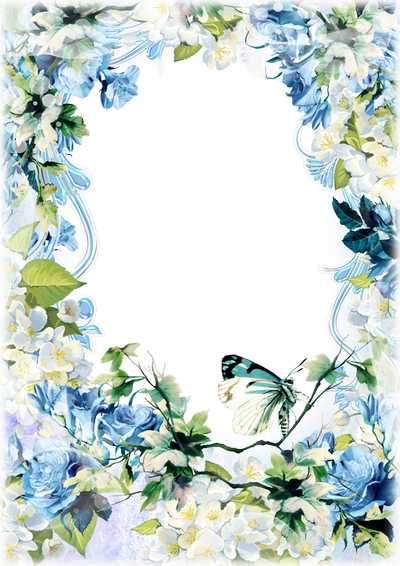 Flower Picture Frame- Spring color