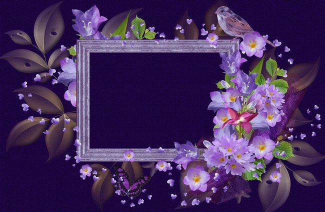 Women's frame - Beautiful portrait