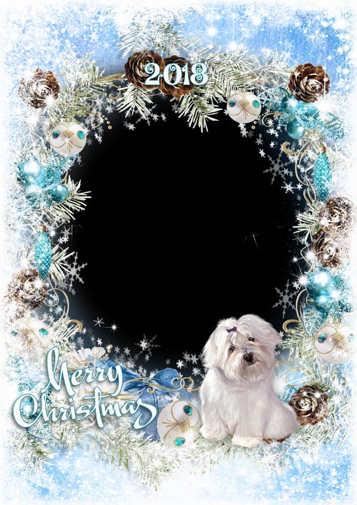 Celebratory photo Frame - Christmas Evening