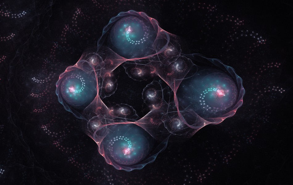 Dark Fractals backgrounds for Photoshop