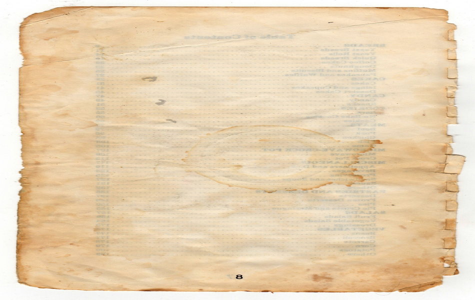 Old crumpled paper, Textures for Photoshop