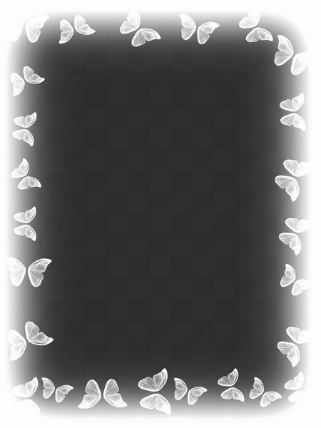 A set of delicate white frames png for photoshop ( free 27 frames png ...