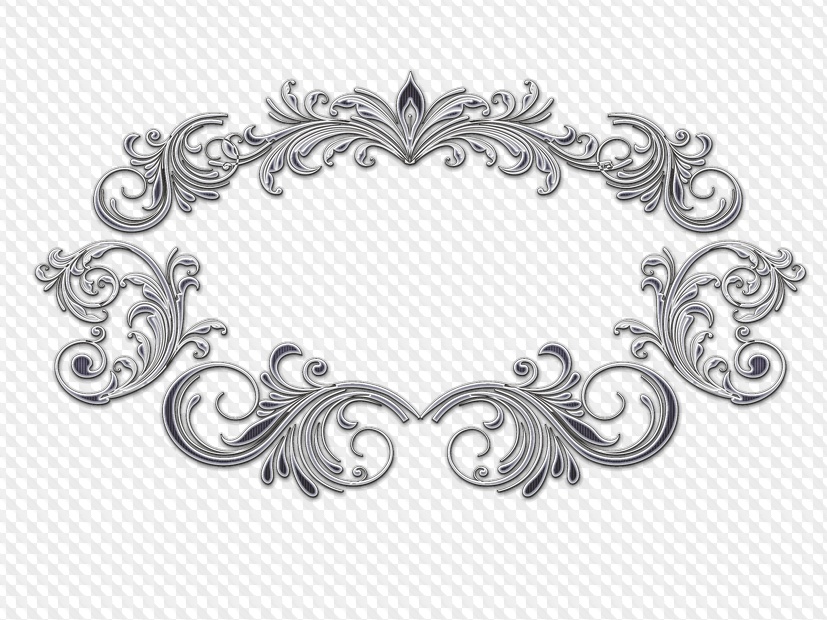 Silver design elements png ( free design elements png, transparent ...