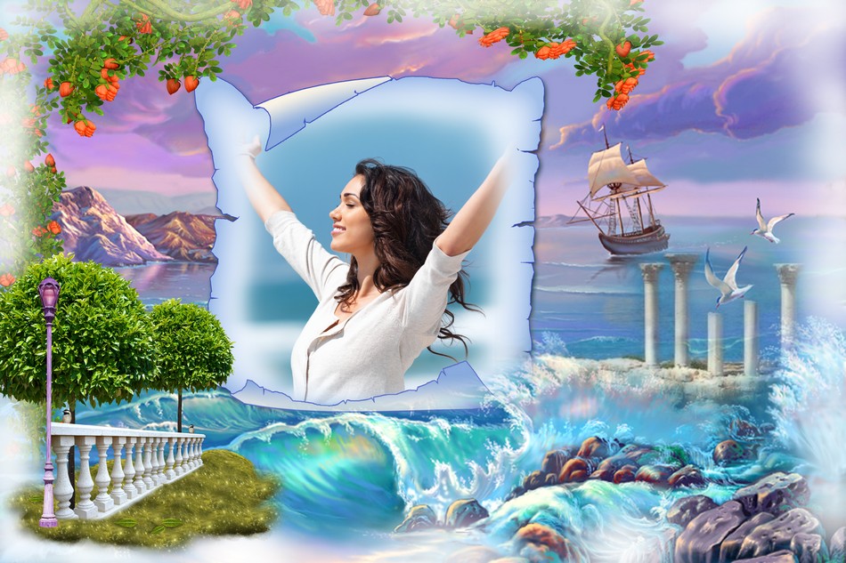 Frame for Photoshop - The Wealth of Nature