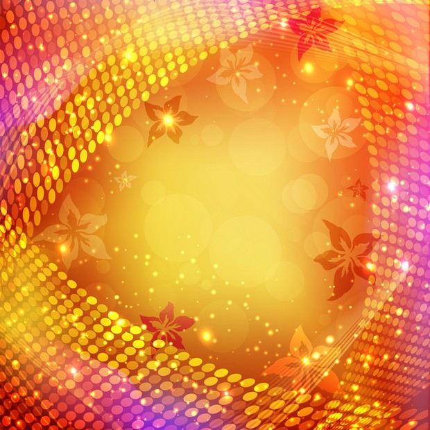 Red glare of the sun PSD background